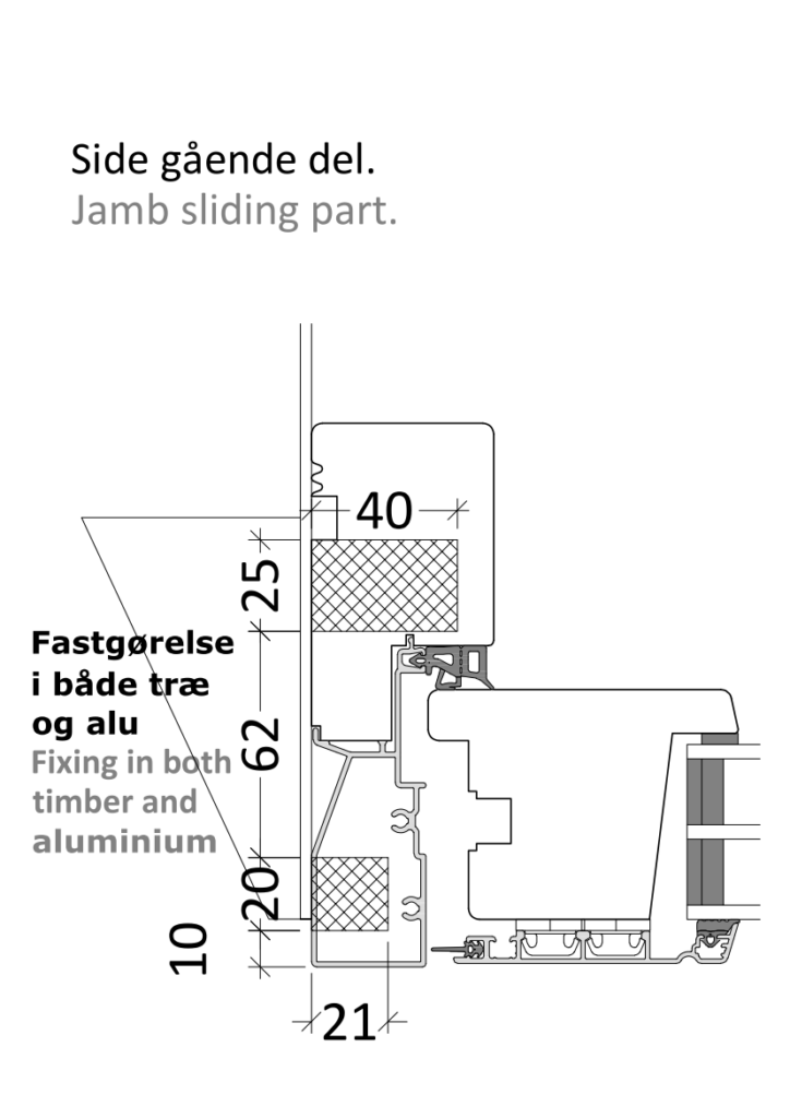 IC Sliding Door (1 Sash, 2 Elements) Archives - Idealcombi